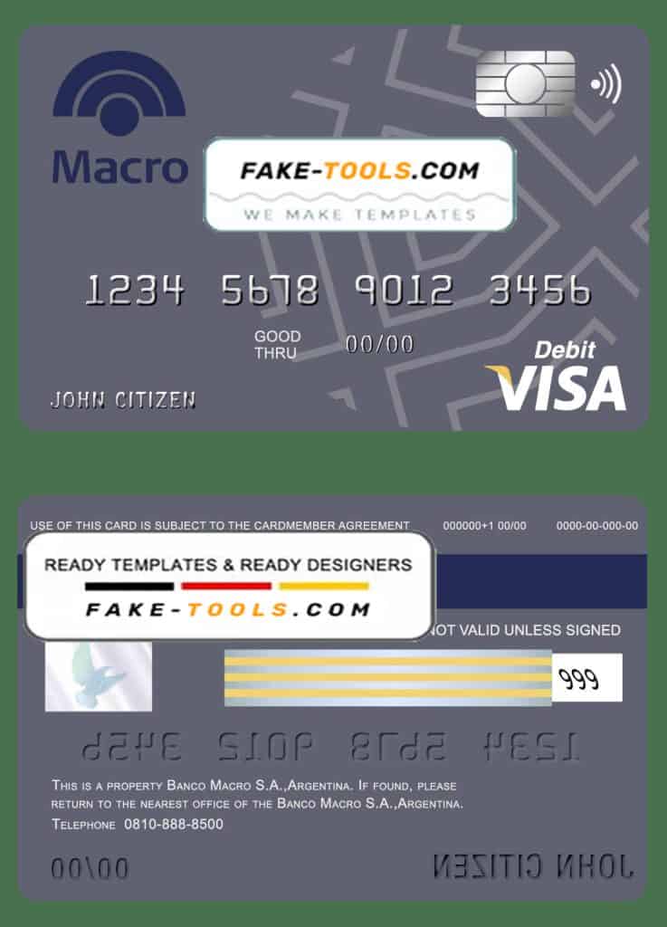 editable credit card template | fake tools